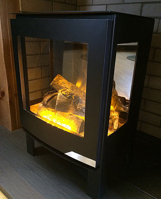 Evonic Banff 3 Electric Stove | W&H Supplies | Flame Effect, Remote ...