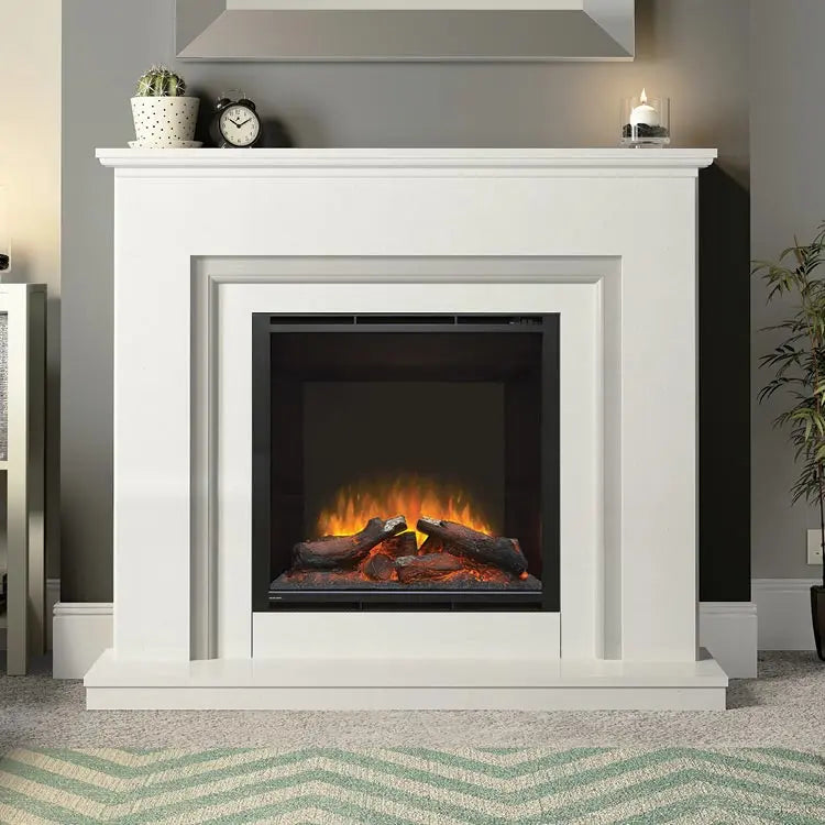 Elgin & Hall Embleton Electric Fire | W&H Supplies | 2kW Output, Plug-in