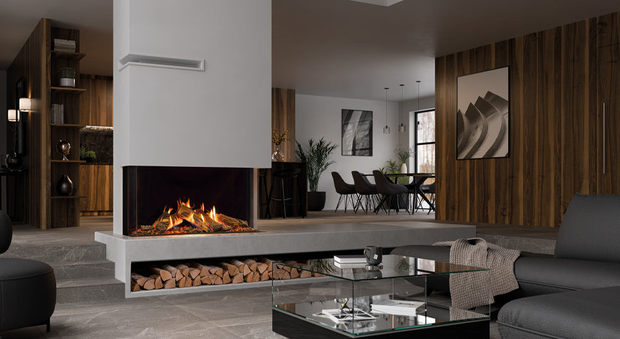 Gazco Reflex 105 Multi-Sided Gas Fire – W&H Supplies