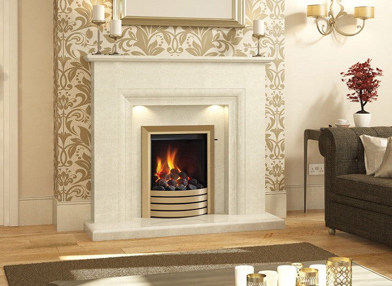 Elgin & Hall Milena in Manila Micro Marble | Fire Surrounds | W&H Supplies