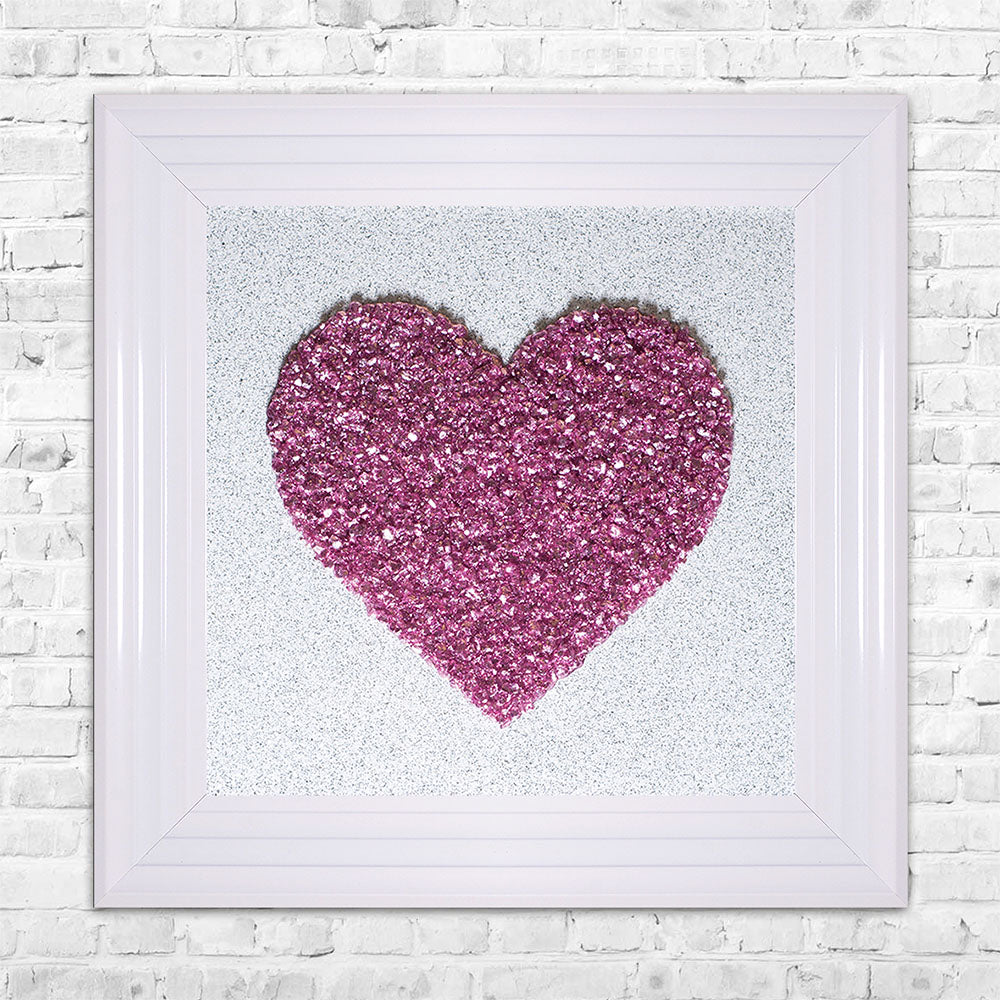 Pink Heart Cluster Wall Art | Mirrors & Pictures | W&H Supplies