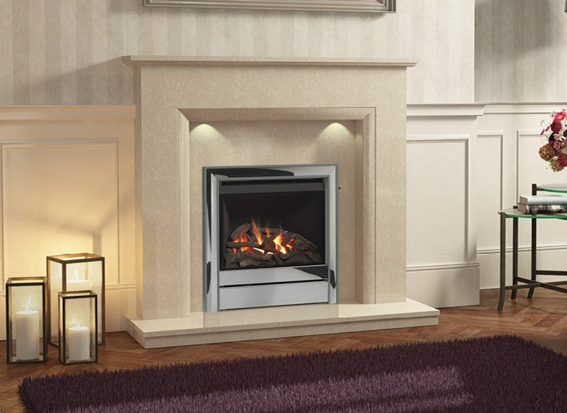 Elgin & Hall Roesia in Pearl Stone Micro Marble | Fire Surround | W&H ...