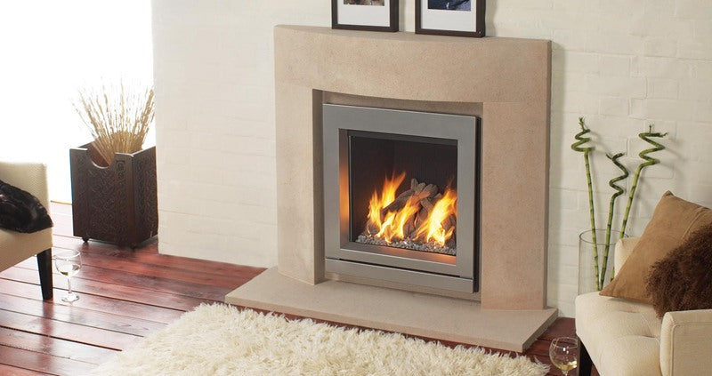 The Rondo Stone Fireplace | 1160mm x 1170mm | Farmington Brand – W&H ...